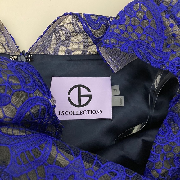 JS Collections | Dresses | Js Collections Illusion Popover Gown | Poshmark